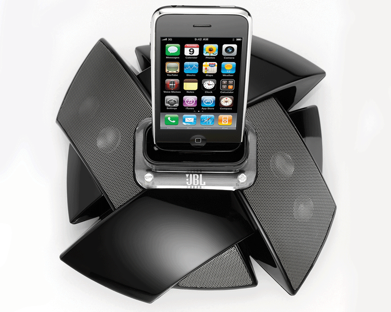 Altavoces de JBL On Stage IV y On Stage Micro III para iPod y iPhone ...